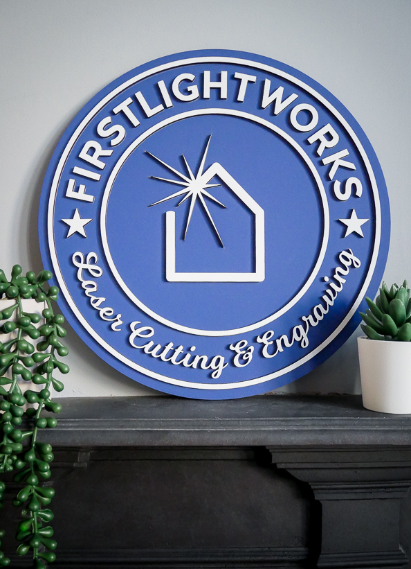 A Sign for FirstLightWorks | Things we make